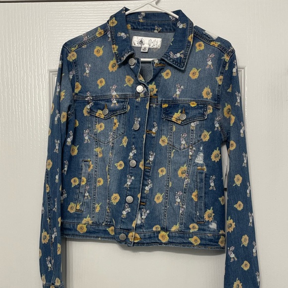 Disney | Jackets & Coats | Disney Daisy Duck Denim Jacket Official ...